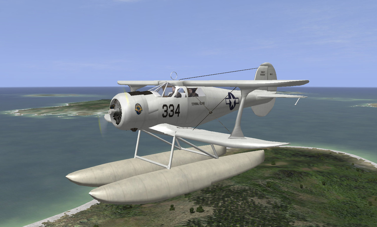 Beech Staggerwing Float Planes