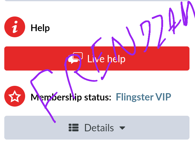 Flingster.com new 1x working premium account