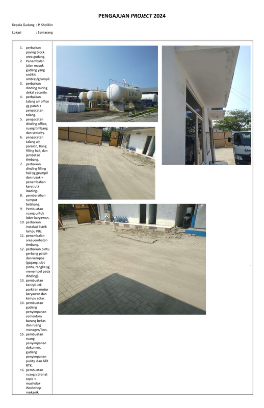 Pengajuan Semarang Project 2024 — Postimages