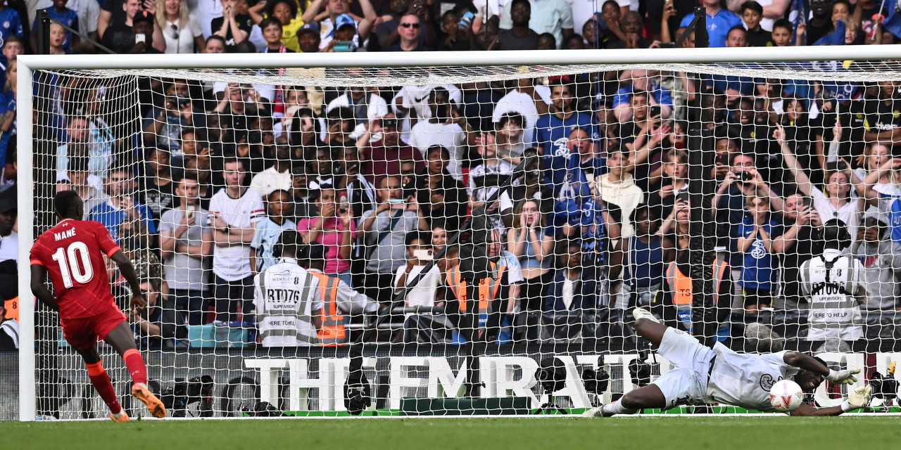 Mendy saves from Mane at 4 4 — Postimages