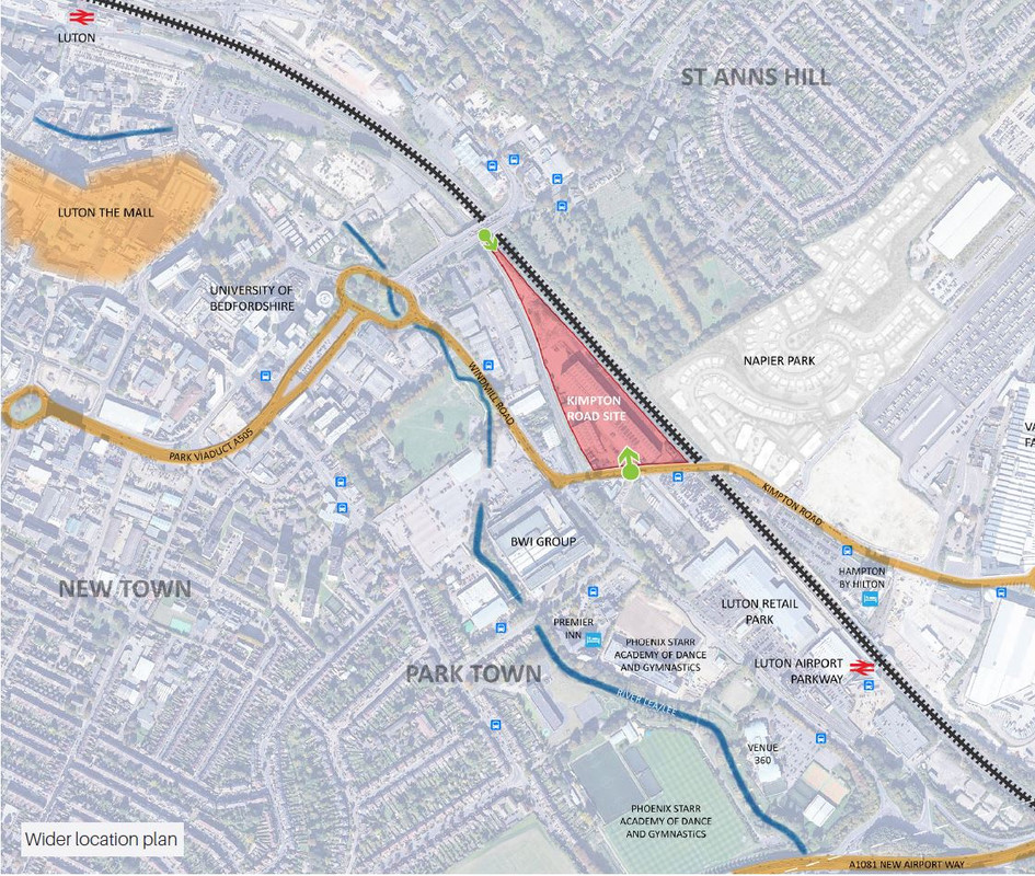 LUTON | Kimpton Road | Up to 1000 Homes | 68m | 21fl | PRO ...