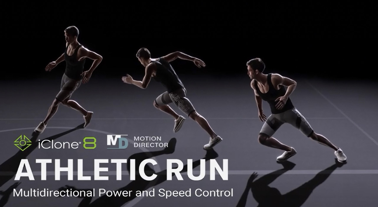 Athletic Run 2025 - Free Daz 3D Models