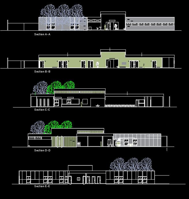 Hospital Design CAD Plan & Elevation Free DWG File | clarityarchitects