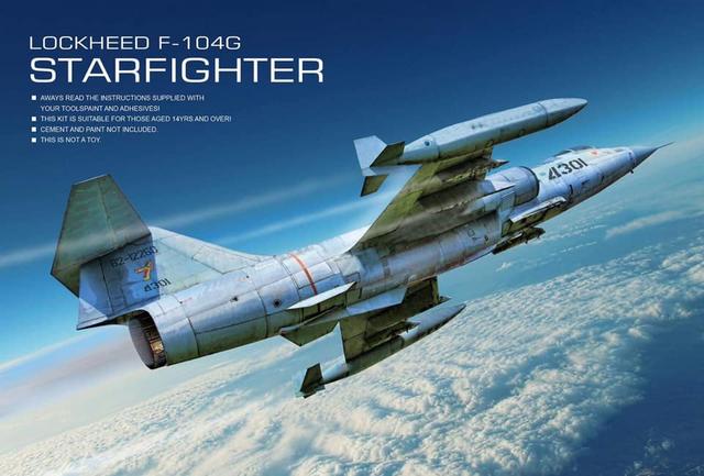 1/48 - Lockheed F-104G Starfighter by Avantgarde Model Kits (AMK) - box ...
