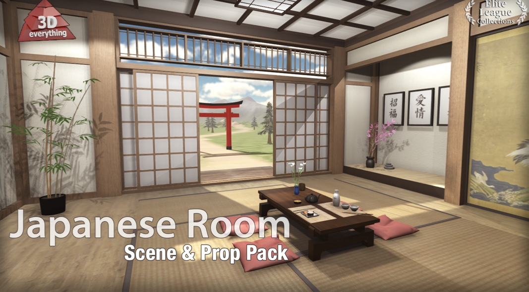 Japanese Room 2025 - Free Daz 3D Models