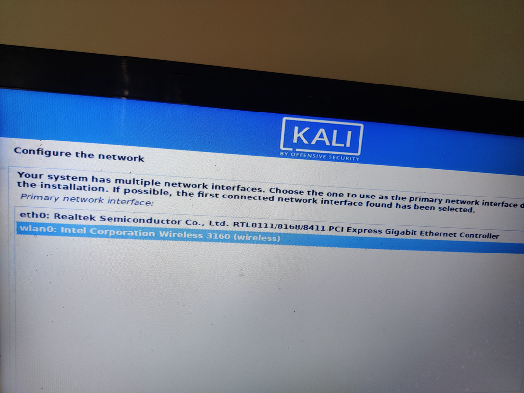 which WiFi network adapter to choose via installation ? : r/Kalilinux