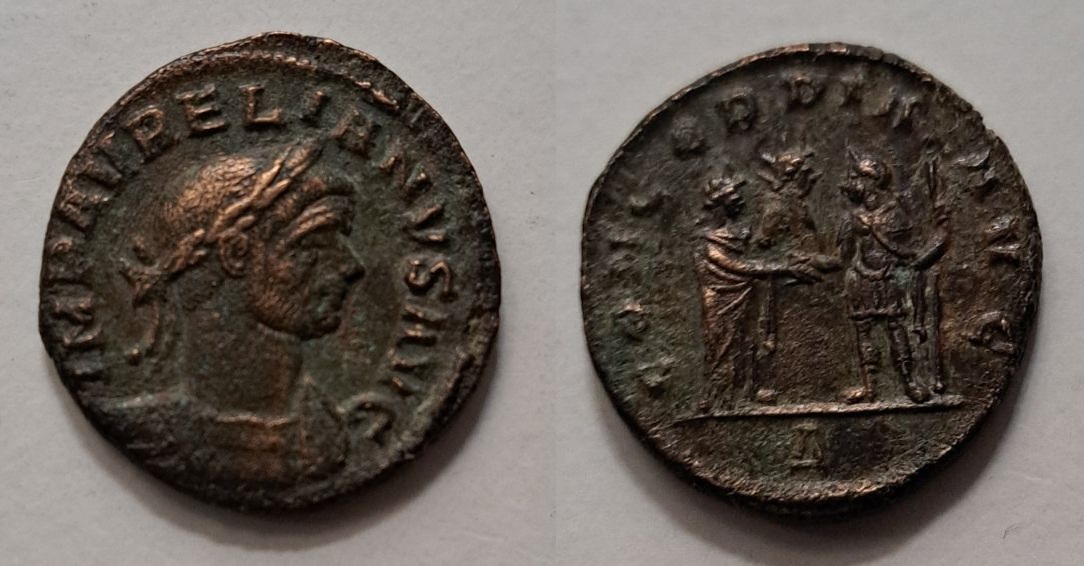As de Aureliano. CONCORDIA AVG. Aureliano y Severina. Roma (La reforma ...