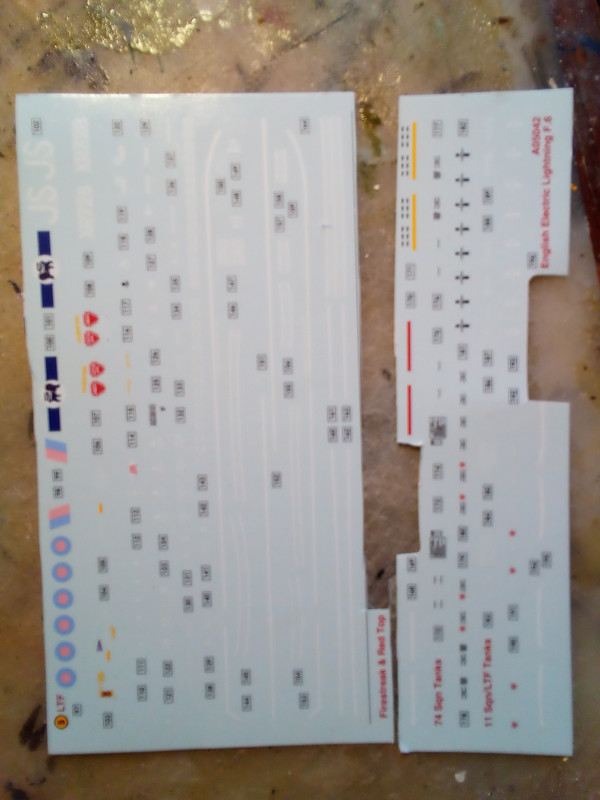 1/72 EE/BAC Lightning decals even part of **sorted** - The Unofficial ...