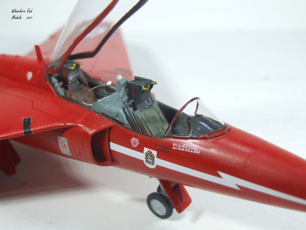 Quick build of 1/48 Airfix Gnat - 1977 Red Arrows RFI - Non-LSP Works ...