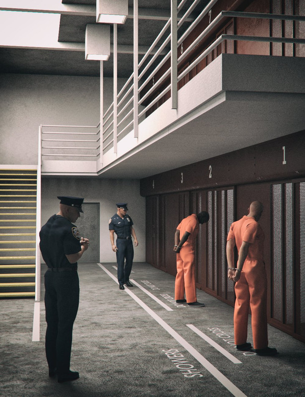 High Security Prison » TOPGFX | Daz3d Renderosity Poser 3D Stuff Free ...