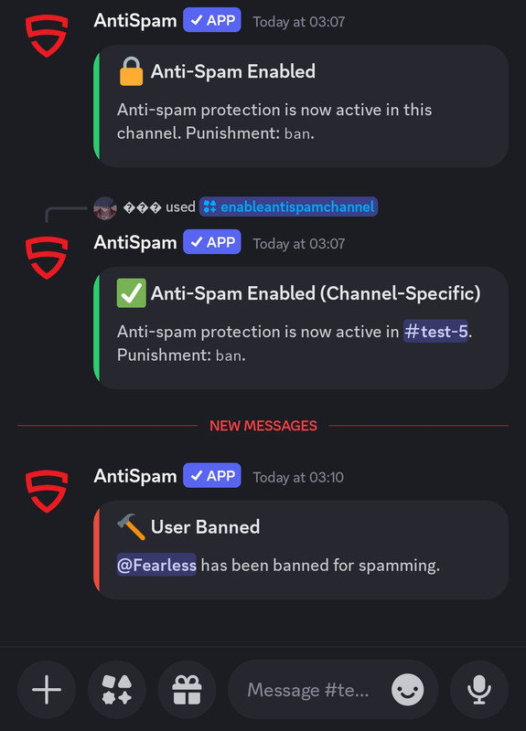 Add AntiSpam Discord Bot | The #1 Discord Bot and Discord App List