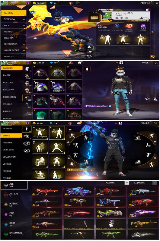 Buy & Sell Garena Free Fire Accounts, Cheap Garena Free Fire Accounts ...