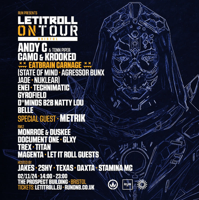 RUN and Let It Roll Bristol announce a stacked lineup | Skiddle
