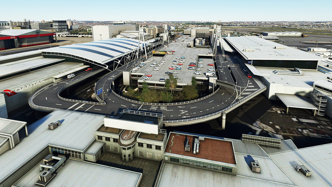 a closer look in and around Sydney airport YSSY - Community Screenshots ...