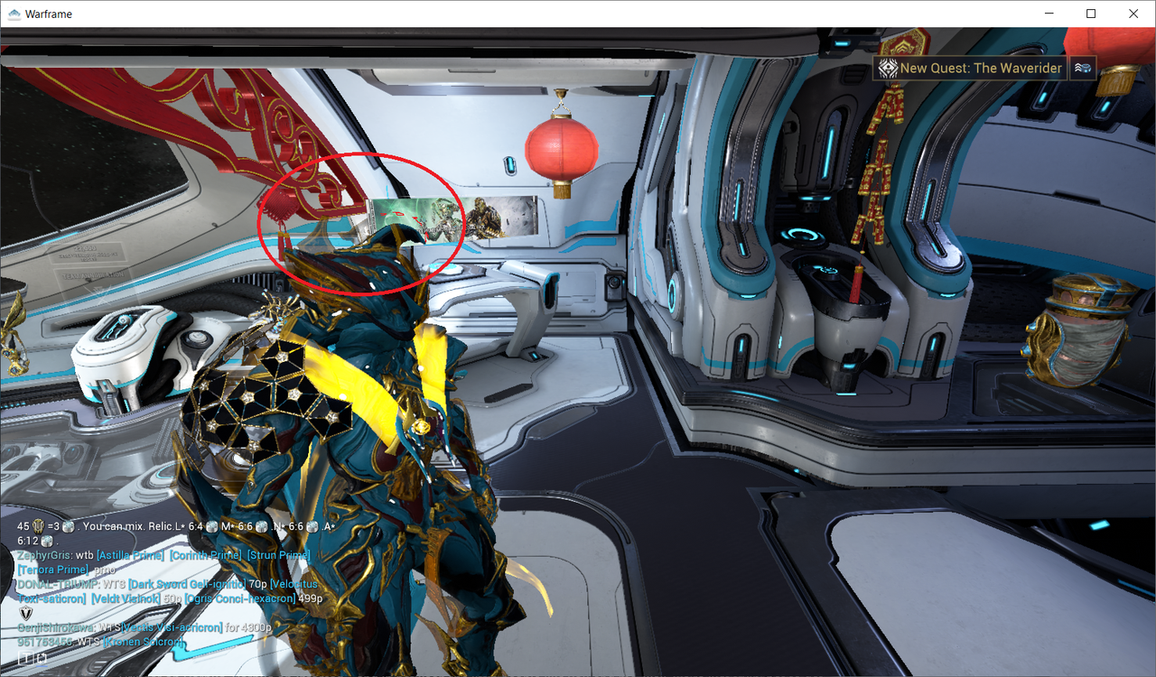 Gara Helmet got covered by Codex & Market banner (Layers display order ...