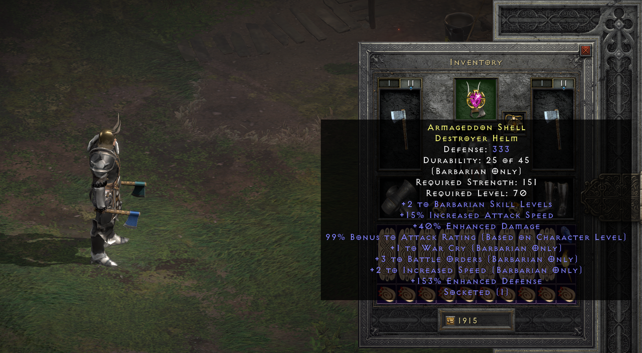 333def 5bo Barb Visio Golden Destroyer Jool'd - Topic - d2jsp