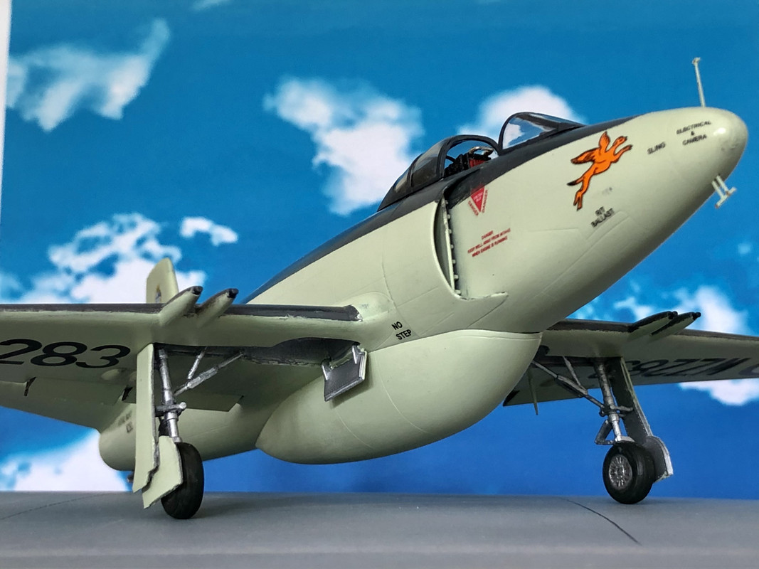 Attacker FB.2, WZ283/810-ST, FAA 1831 Sqn, RNVR, Stretton, 1956 - Ready ...