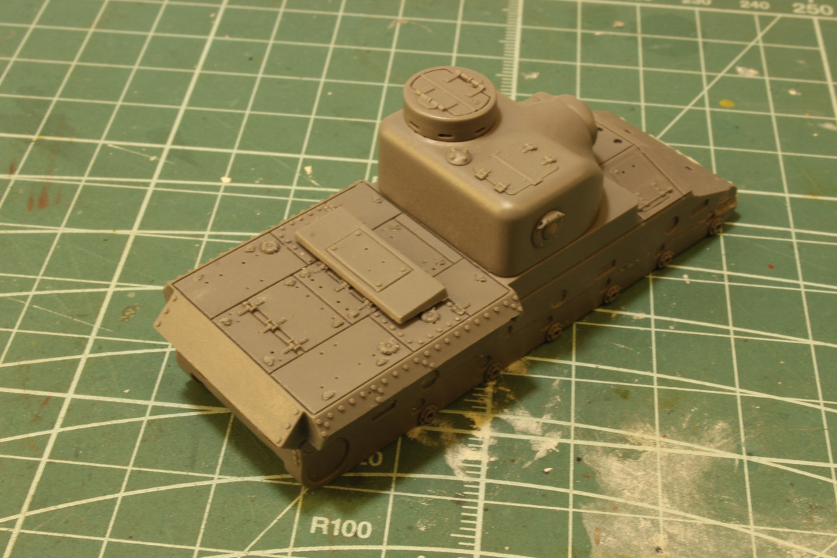 British Nuffield Assault Tank A.T.2 in - Work in Progress - Armour ...