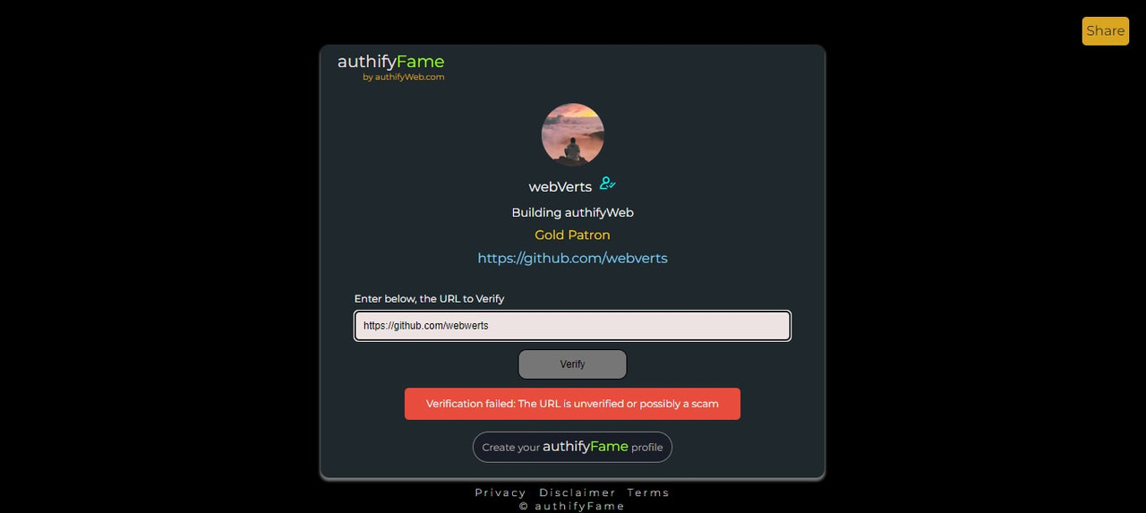 Protect Your Digital Reputation with authifyFame Profile Cards