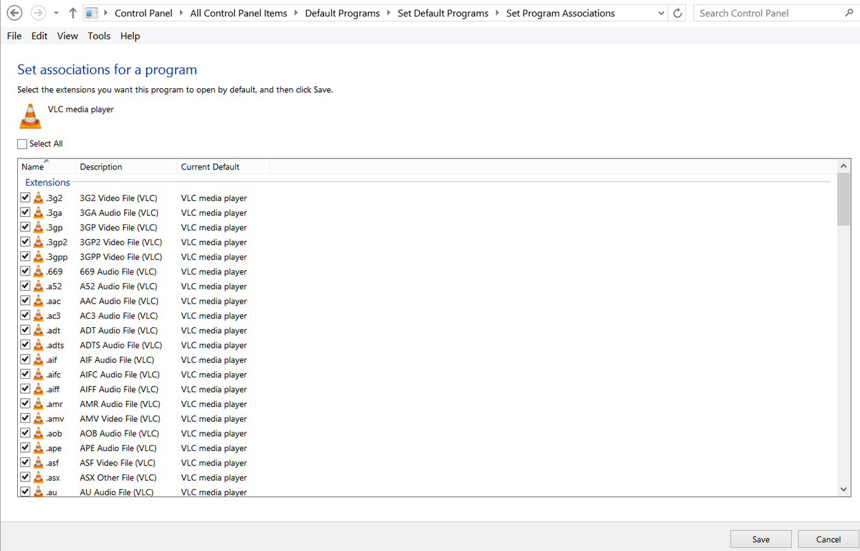 Associate vlc mediia files — Postimages