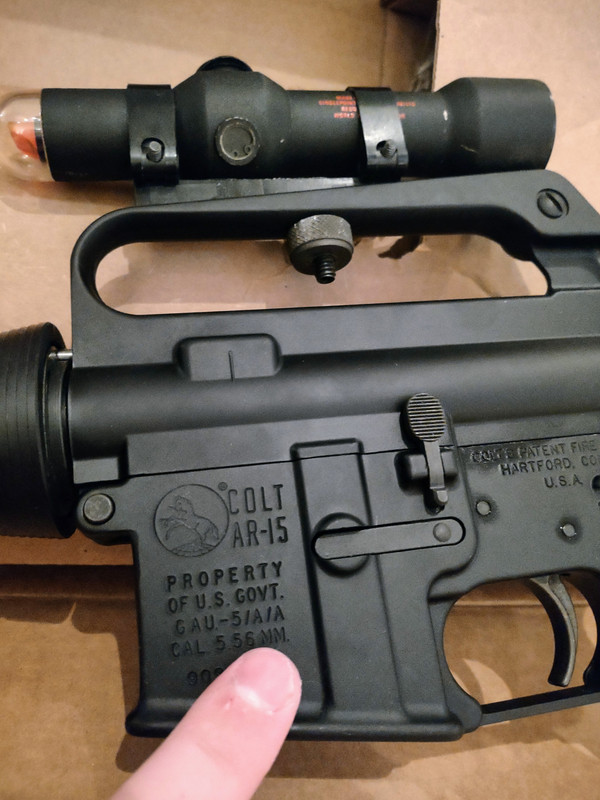 Reissue GAU-5A/A > AR-15 / M-16 Retro Forum > AR15.COM