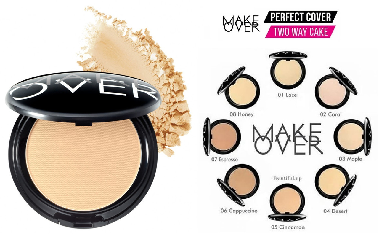 Promo Make Over Perfect Cover Two Way Cake - 04 Desert [12 g ...