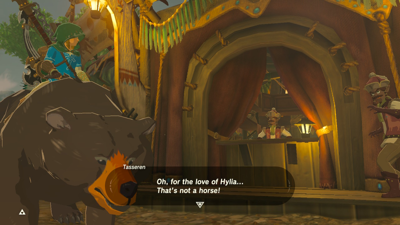 How have I missed this? I knew about bears...but we can ride deer ...