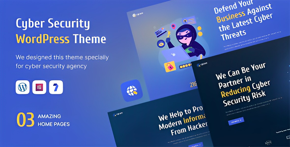 Cycure – Cyber Security Services WordPress Theme – Bliter GPL