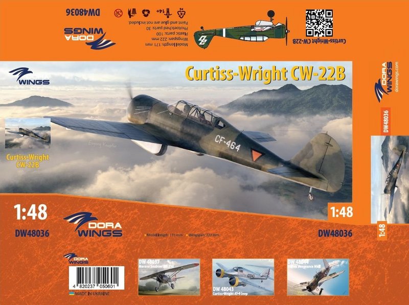 1/48 - Curtiss-Wright CW-22/SNC-1 Falcon II by Dora Wings - SNC-1 & CW ...