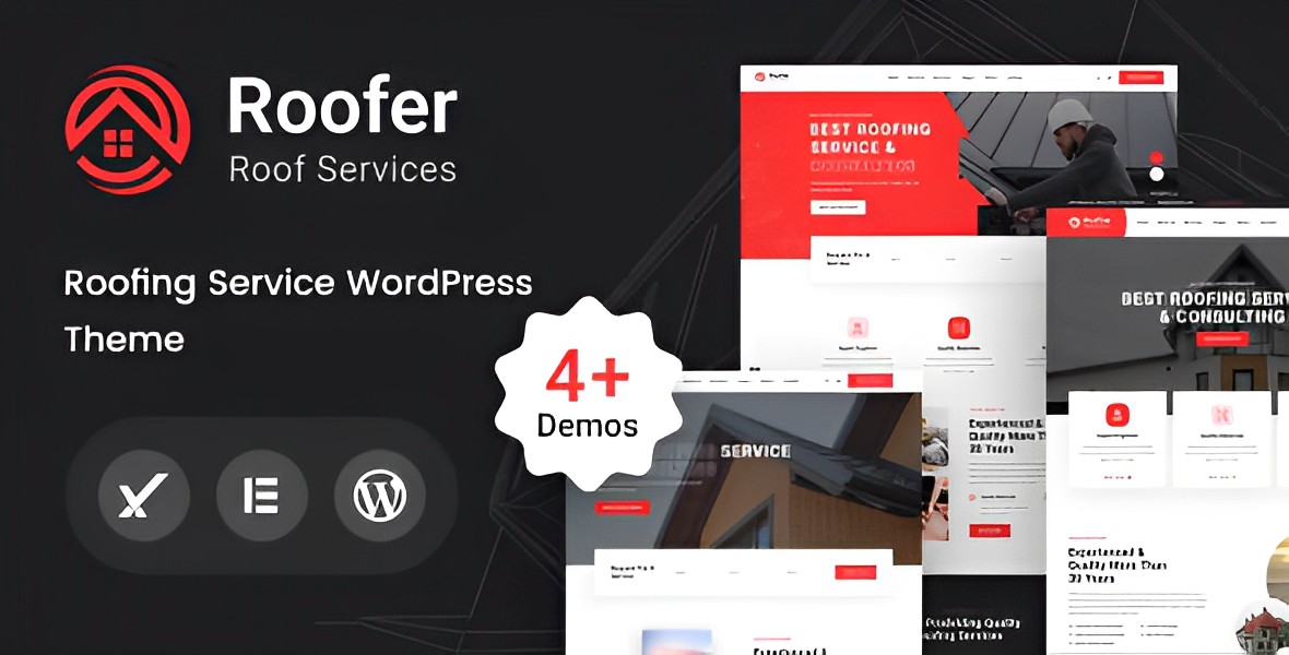 Roofer - Roofing Services WordPress Theme + RTL – Bliter GPL