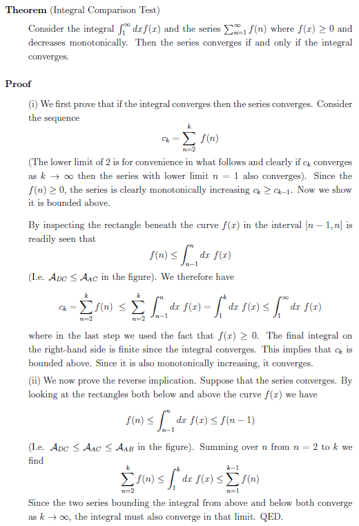 real analysis - How to combine the difference of two integrals with different upper limits ...