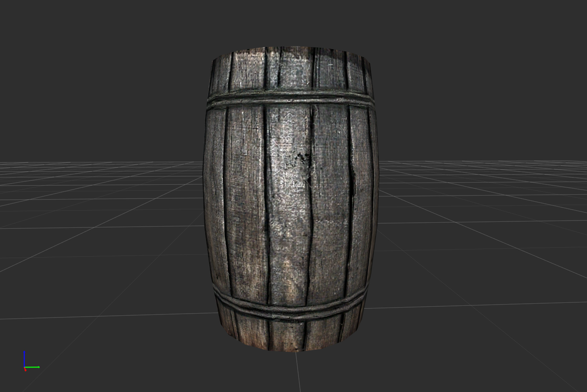 Halffaces - small edit of Barrels at Skyrim Special Edition Nexus ...