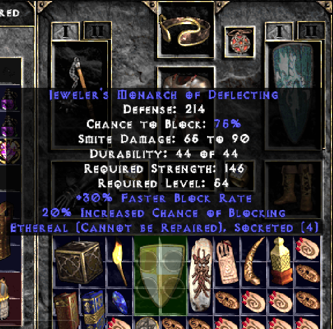 Jmod Eth Jeweler's Monarch Of Deflection - Topic - d2jsp