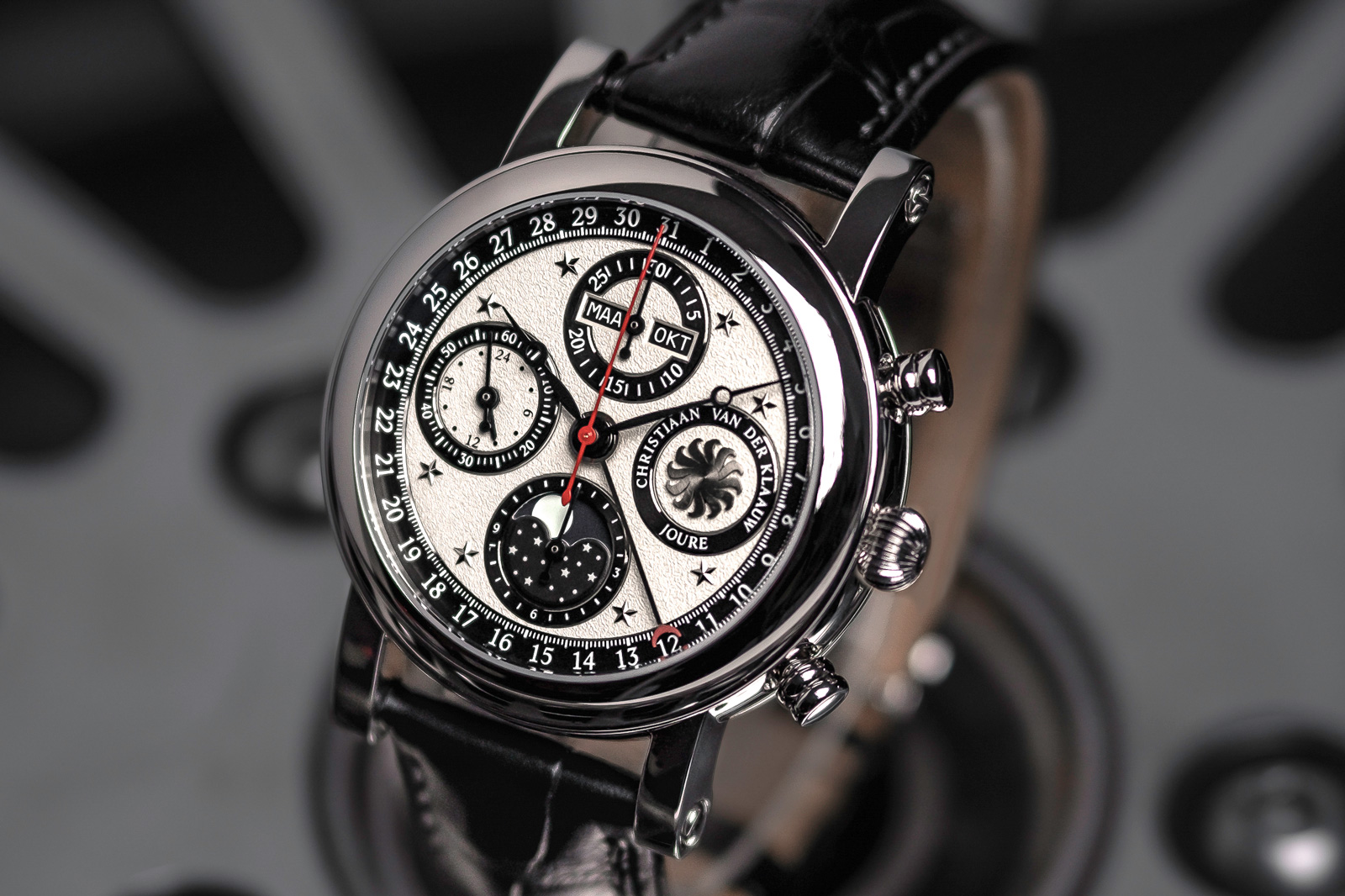 Christiaan van der Klaauw st Ariadne Amsterdam Star dial closeup ...