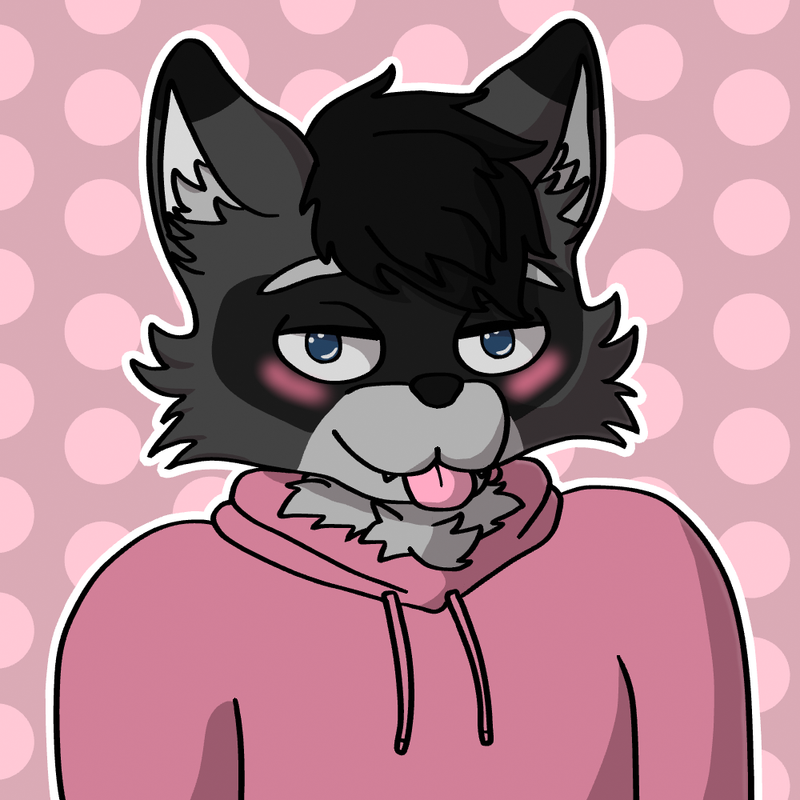 Fluffy | Fluffy The Raccoon | My Fursona/My Skin (Slim Model) (Pink ...