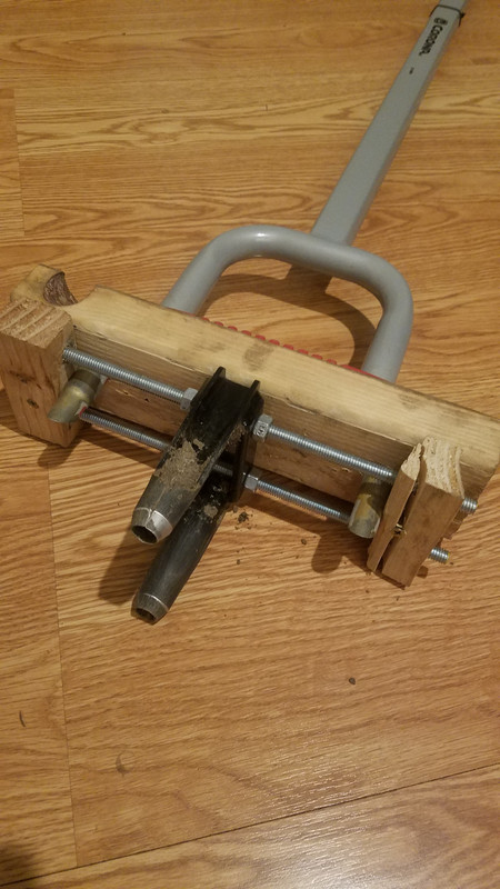 Custom Homemade Manual Aerator | Lawn Care Forum