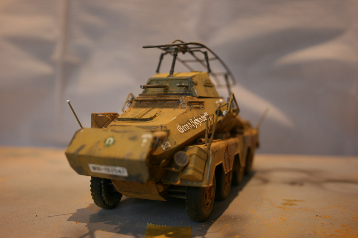 Tamiya 1/35 Sd.Kfz 232 8 Rad - Ready for Inspection - Armour ...