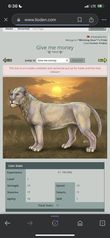 Lion Page :|: Lioden