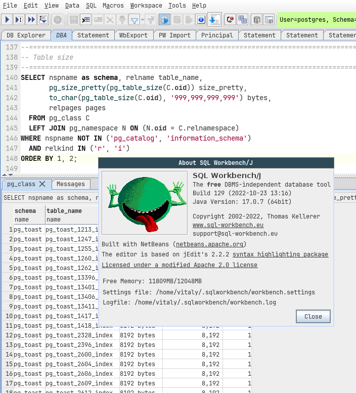 Antialiasing issue - SQL Workbench/J Forum