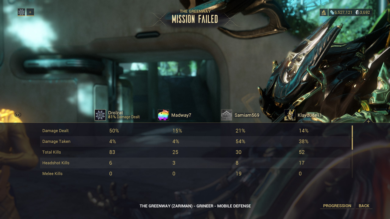 Mission Results Stats Mismatch - UI - Warframe Forums