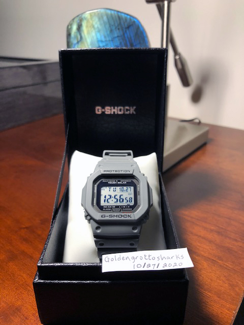 [WTS] Rare Japanese solar square G-Shock with gray mod : r/Watchexchange