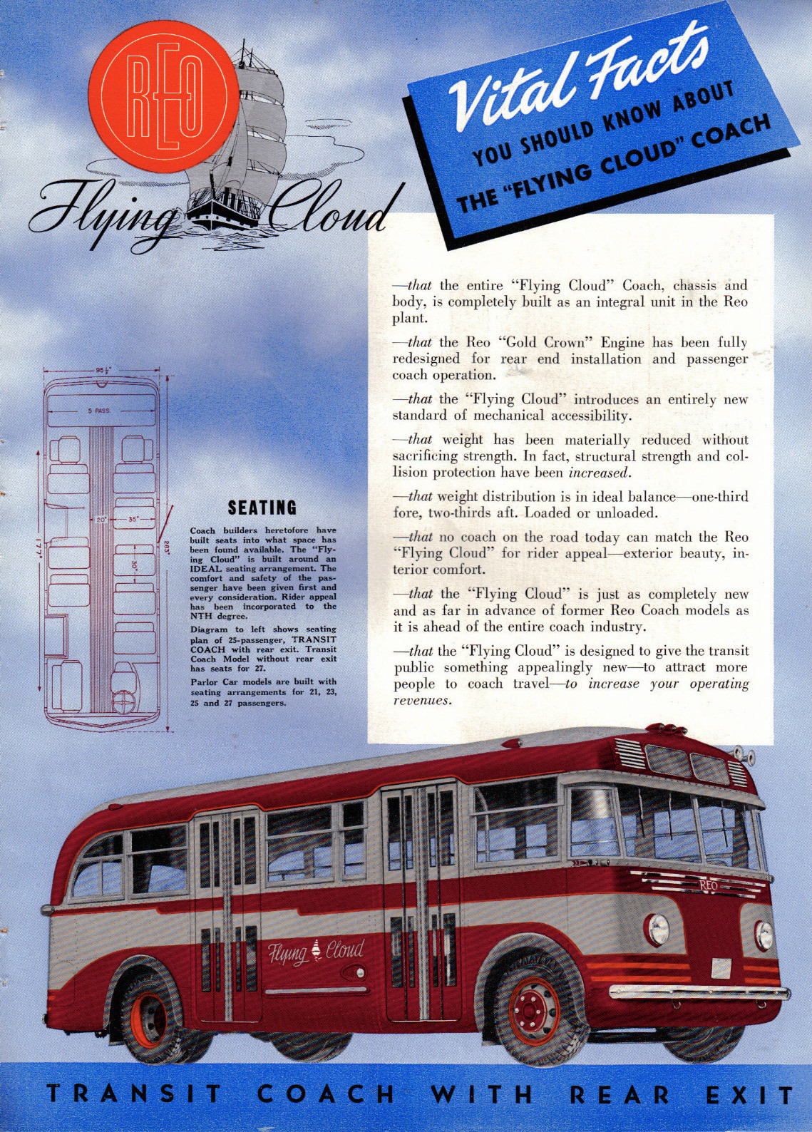 Reo '38 Flying Cloud Vital Facts — Postimages