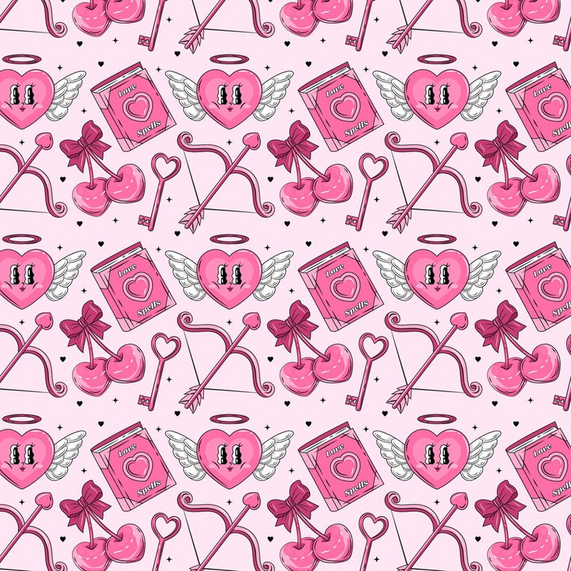 hand drawn groovy love pattern 52683 148836 — Postimages