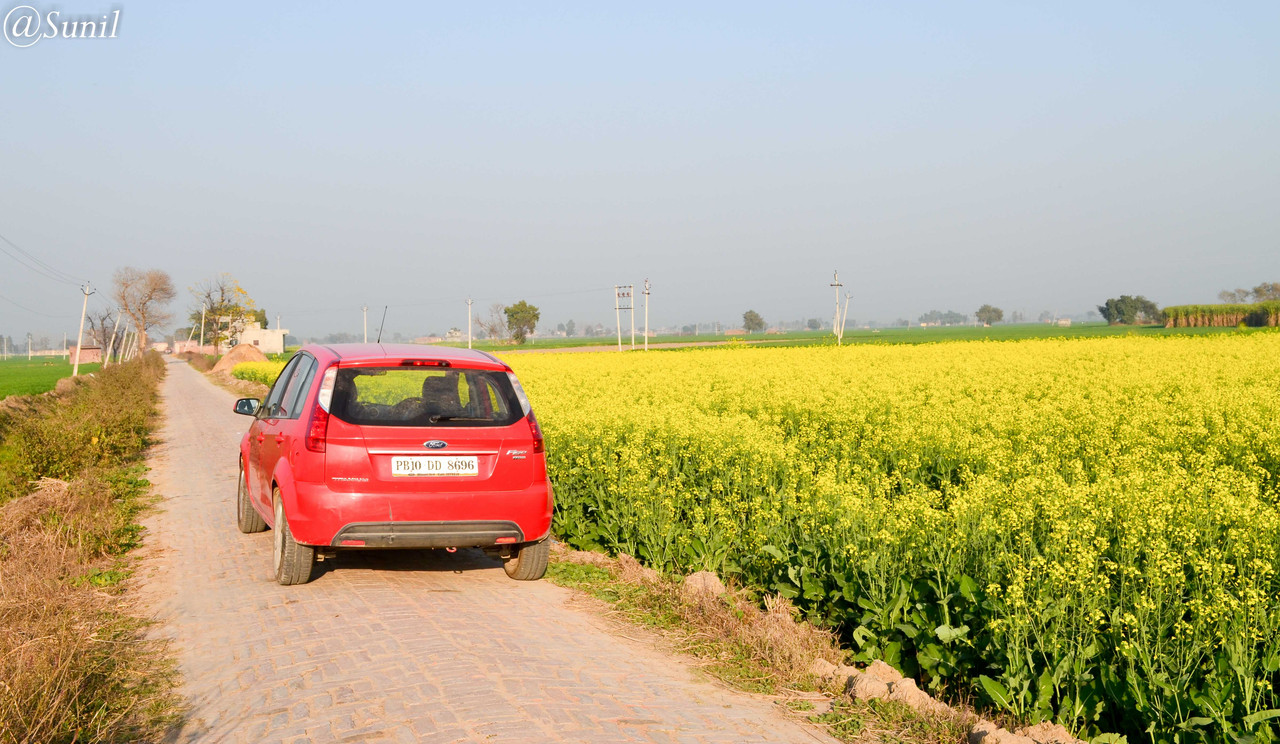 Drive to my hometown Khemkaran via some Interesting places around ...