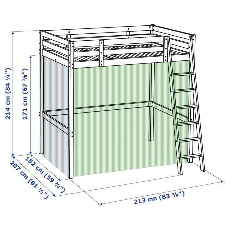 Ikea Stora Bed Dimensions