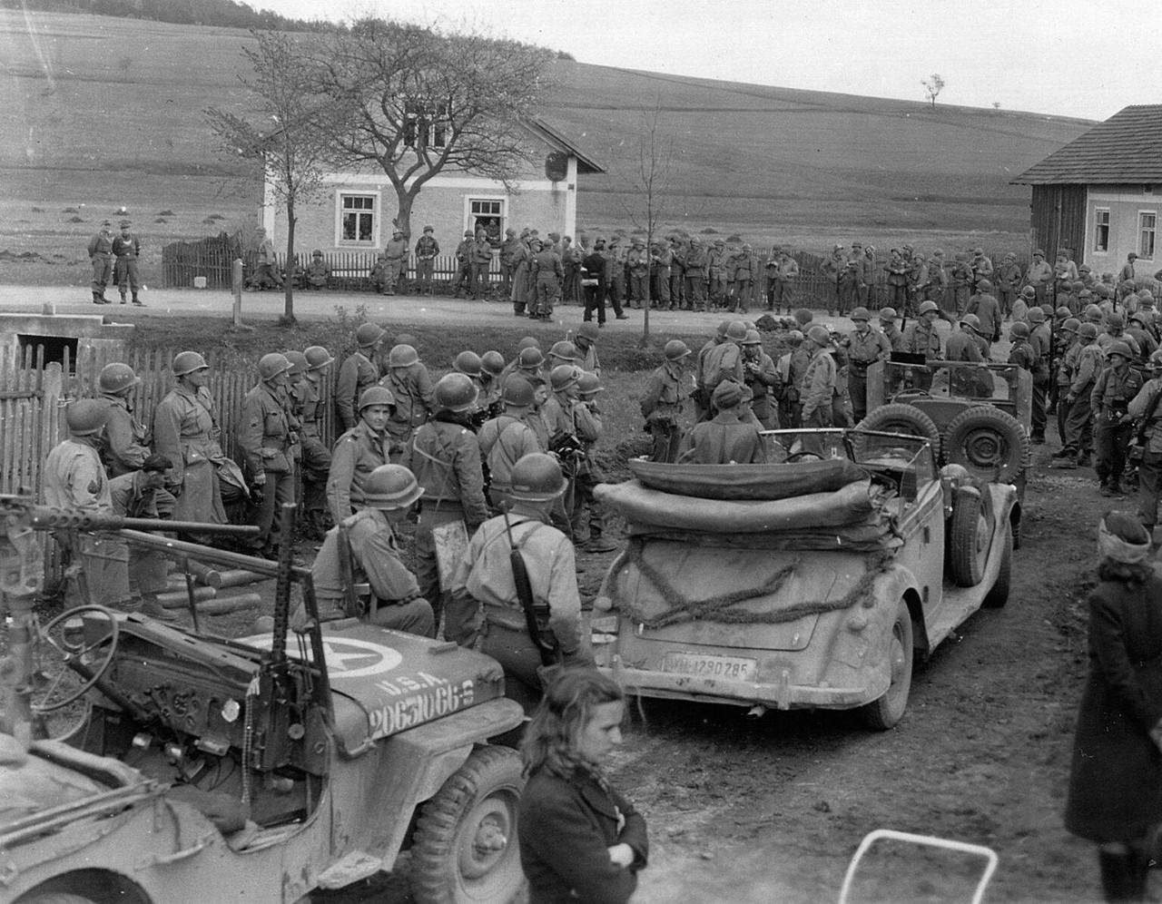 Redition de la 11e Panzer Division allemande