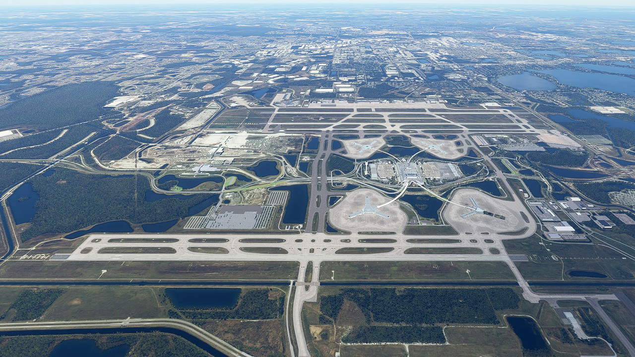 Orlando Int Airport KMCO - The AVSIM Screen Shots Forum - The AVSIM ...