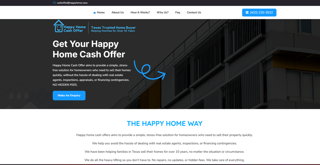 Happy Home Cash Offer