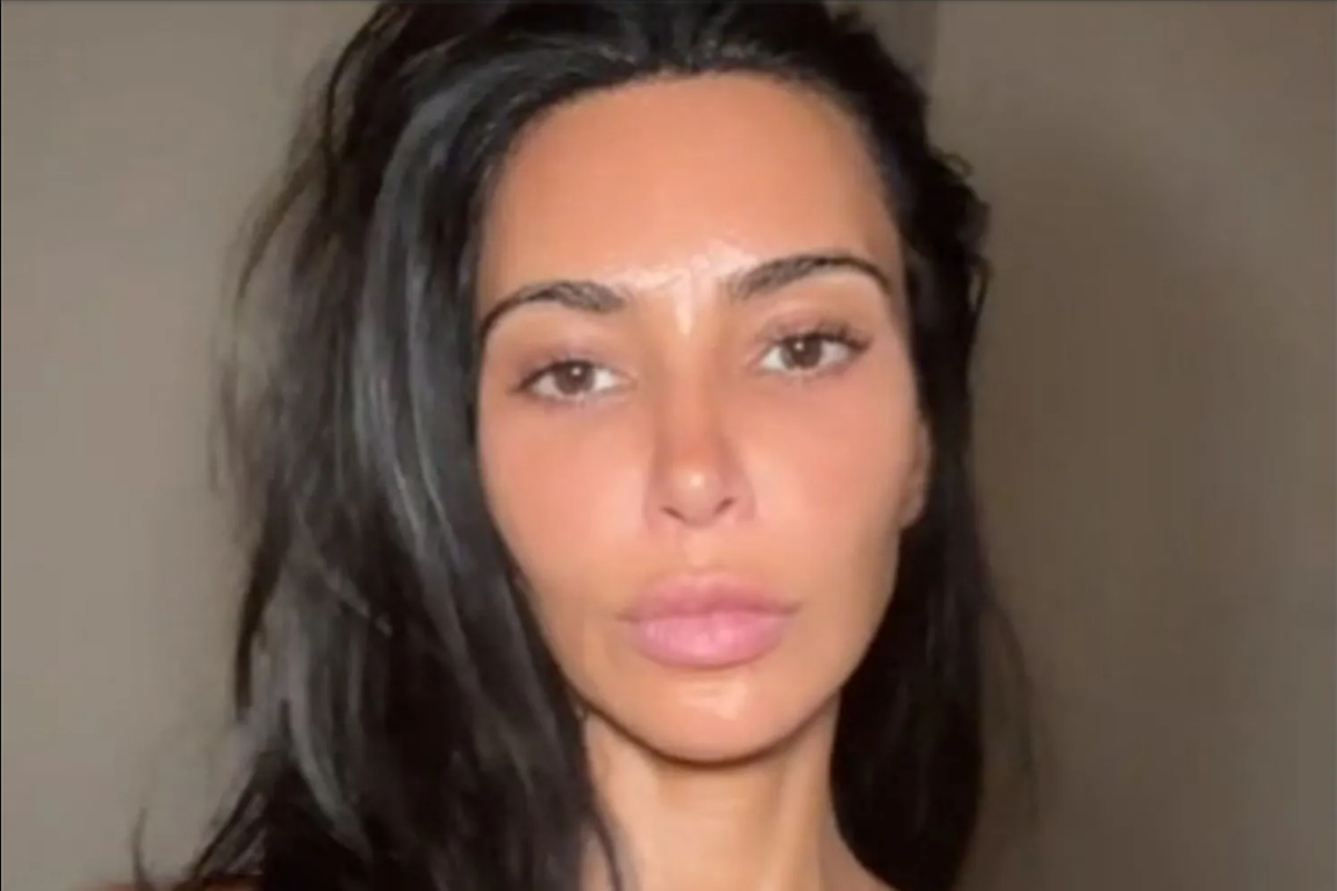 Kim Kardashian luce sorprendente sin maquillaje - Imperio Noticias