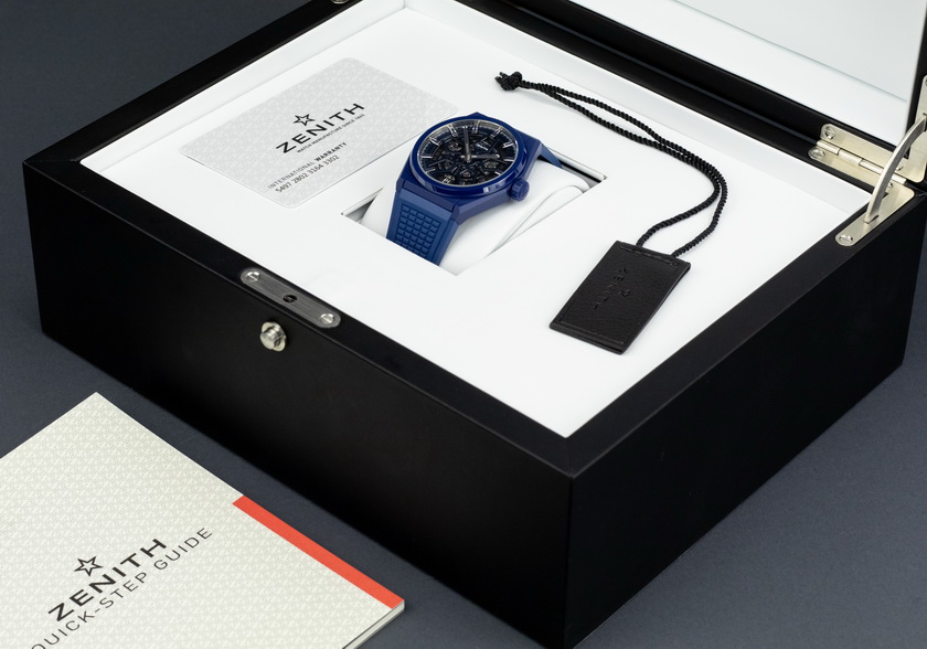Продаден - Zenith Defy Classic Blue Ceramic Skeleton - Българският ...